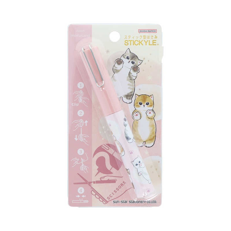 Mofusand x Sun-Star Stickyle Scissors - Cat – Shokakko