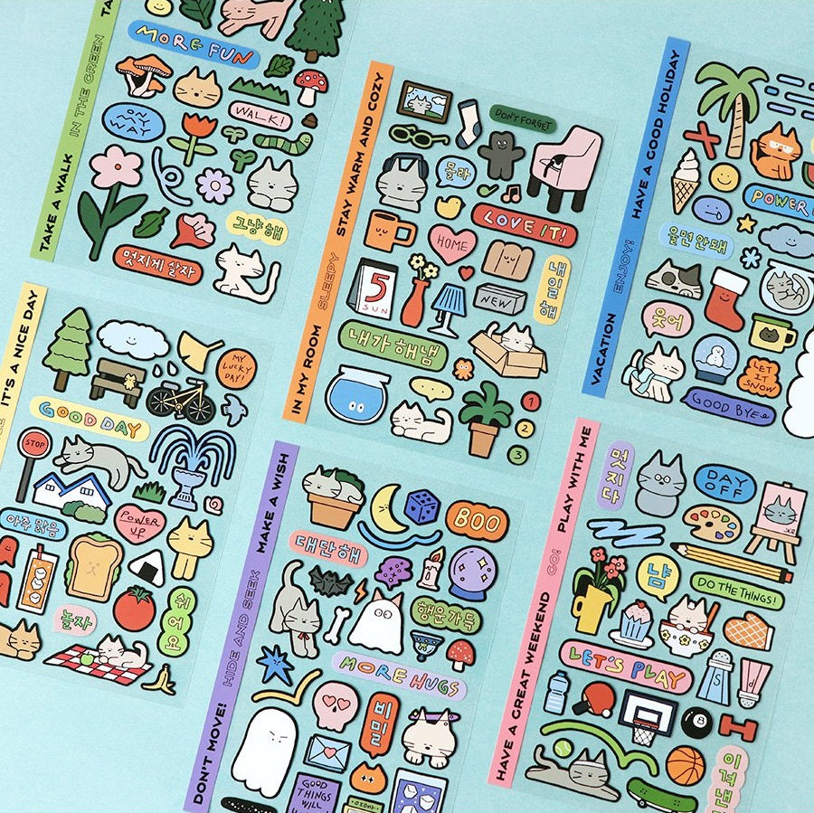 Sticker Packs | Cute & Themed Sticker Collections | Shokakko
