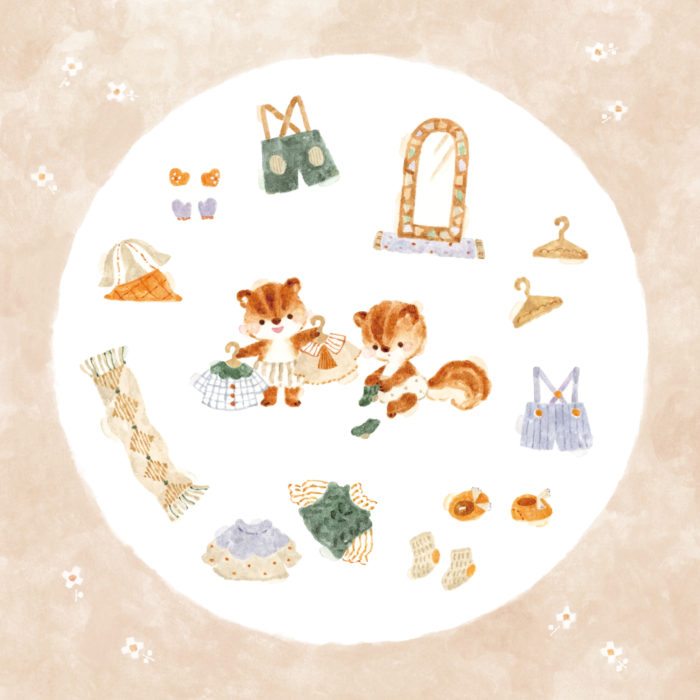 Nakauchi Waka | Whimsical Watercolor Illustrations by Japanese Artist ...