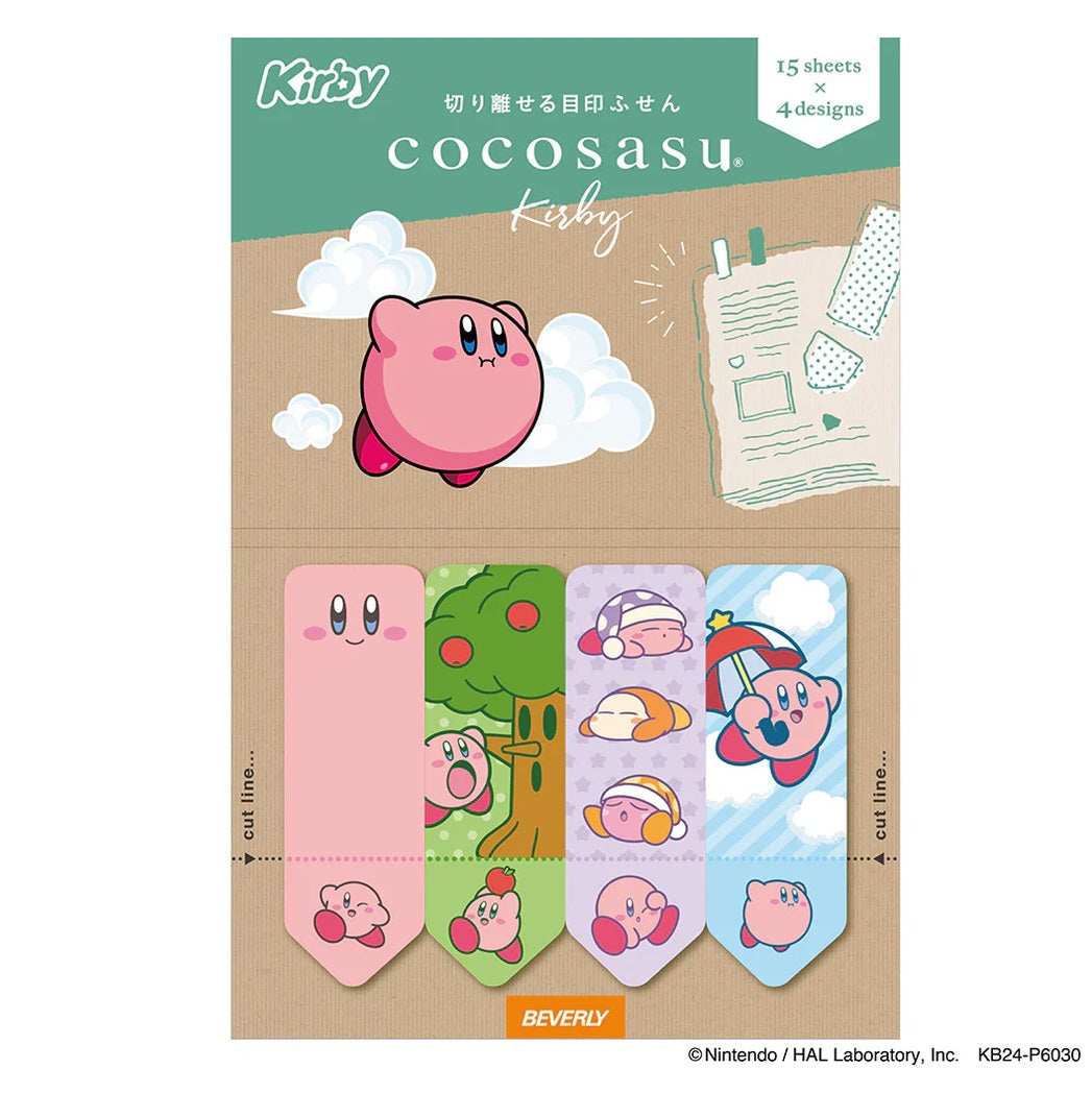 Kirby x Beverly Cocosasu Sticky Note Page Markers - Kirby's Adventure ...