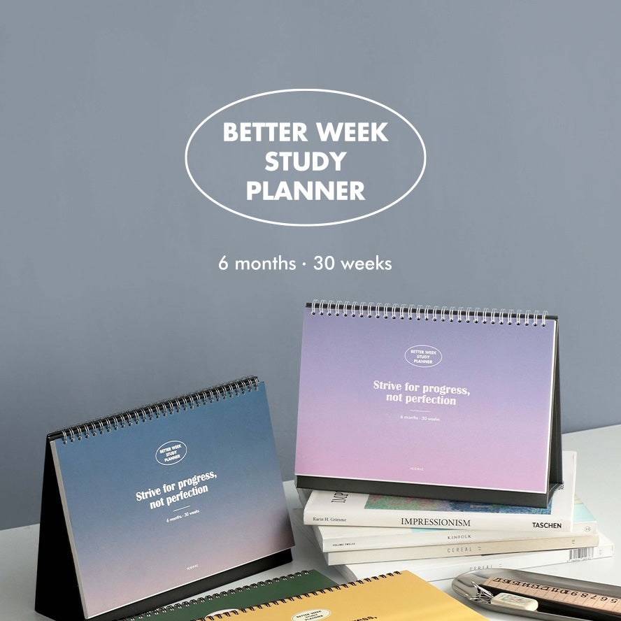 Iconic Better Week Study Planner | Shokakko Australia